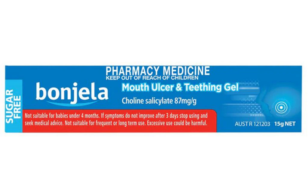 Bonjela Mouth Ulcer And Teething Gel 15g – Better Value Pharmacy Box Hill