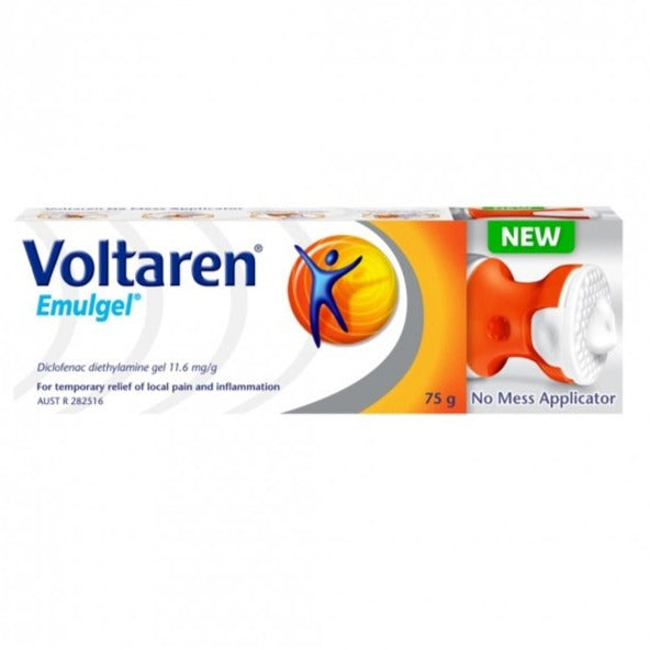 Voltaren Emulgel with No Mess Applicator 75g – Better Value Pharmacy ...
