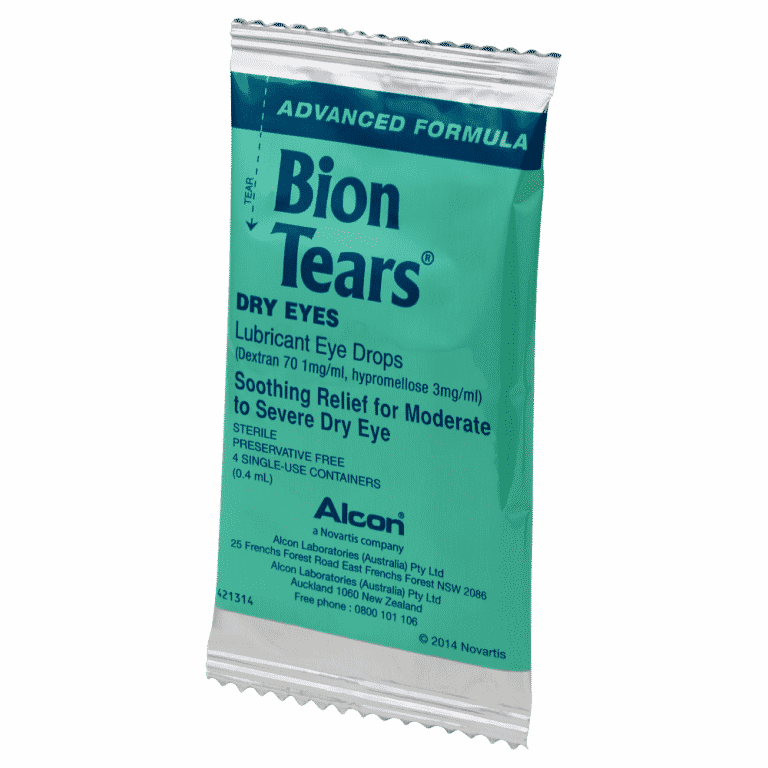 Bion Tears Lubricant Eye Drops 28 x 0,4mL Lọ – Better Value Pharmacy ...