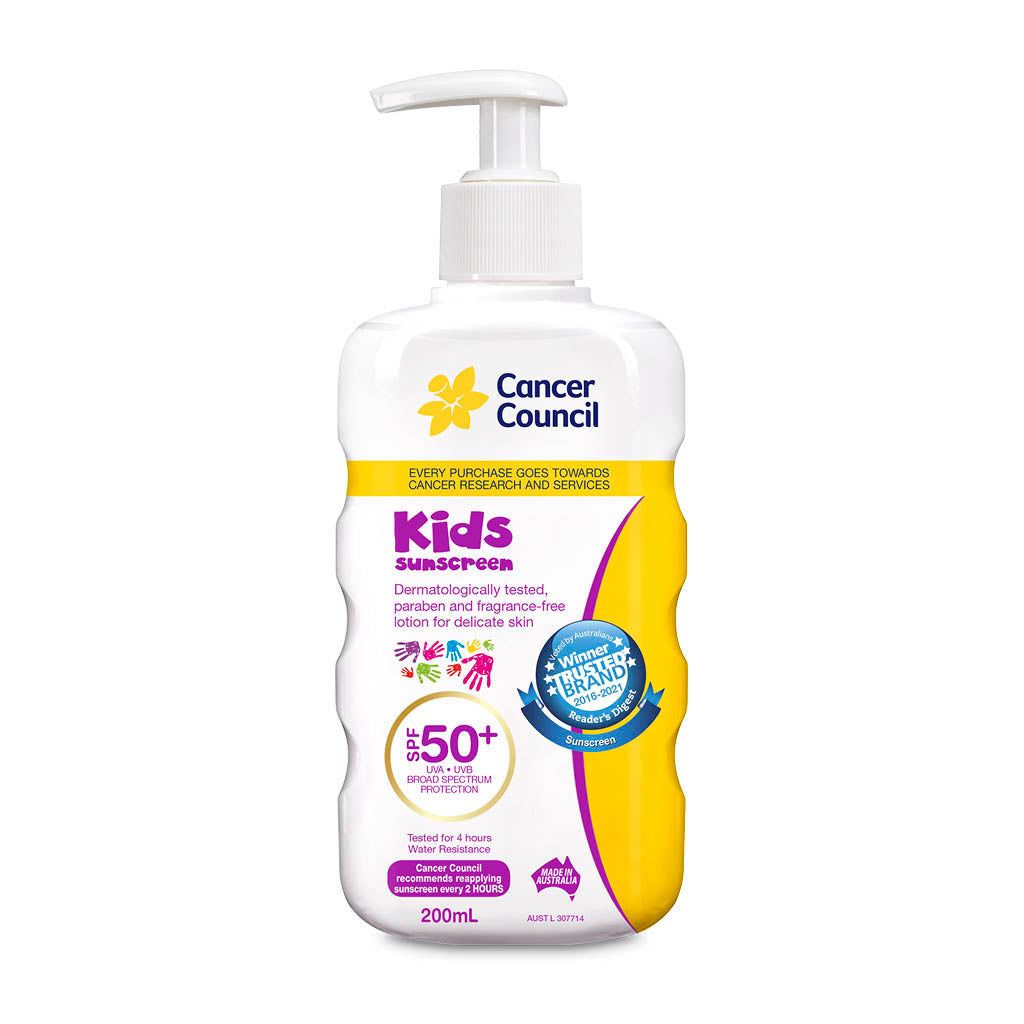 Cancer Council Kids Sunscreen SPF50+ – Better Value Pharmacy Box Hill
