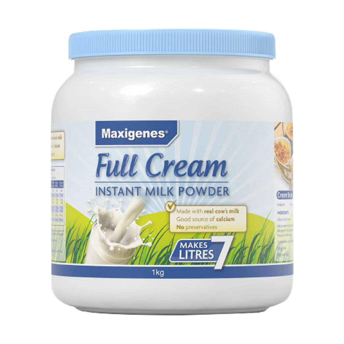 Maxigenes Full Cream Instant Milk Powder 1kg – Better Value Pharmacy ...