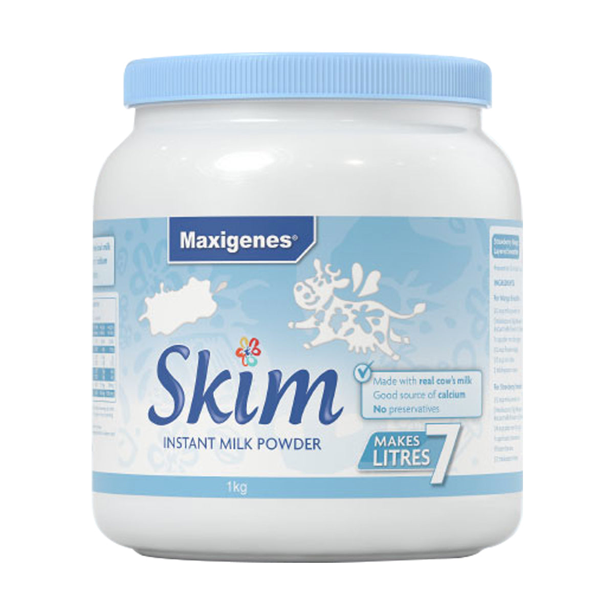 Maxigenes Skim Instant Milk Powder 1kg – Better Value Pharmacy Box Hill